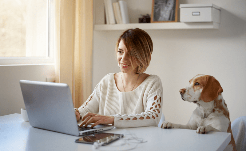 6 Survival Tips for Working From Home When You Have a Dog - Canine ...